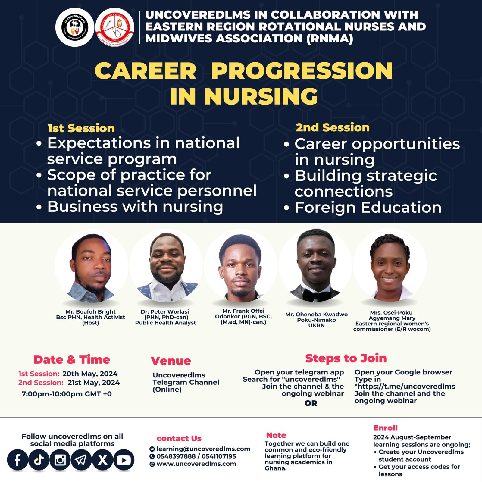 Career Progression in Nursing-Webinar - UNCOVEREDLMS