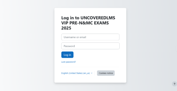 The Uncoveredlms Pre Nmc Exams Uncoveredlms